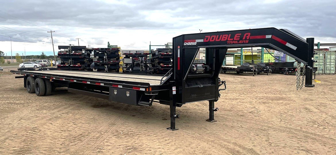 DOUBLE A TRAILERS GHB308T Gooseneck Highboy Tilt Trailer | GHB308T ...
