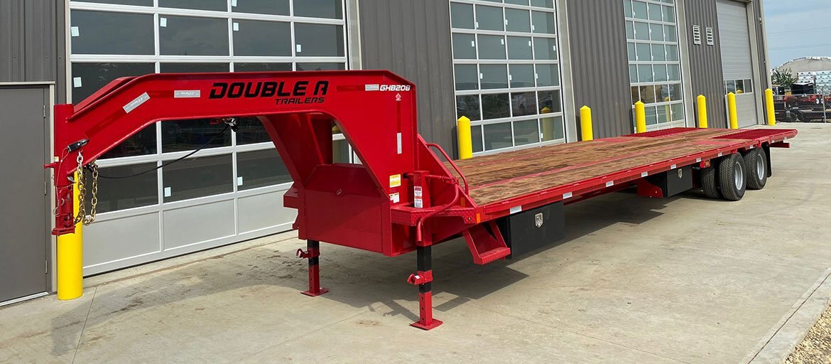 DOUBLE A TRAILERS GHB208 Gooseneck Highboy Trailer | GHB208 | Ontario ...