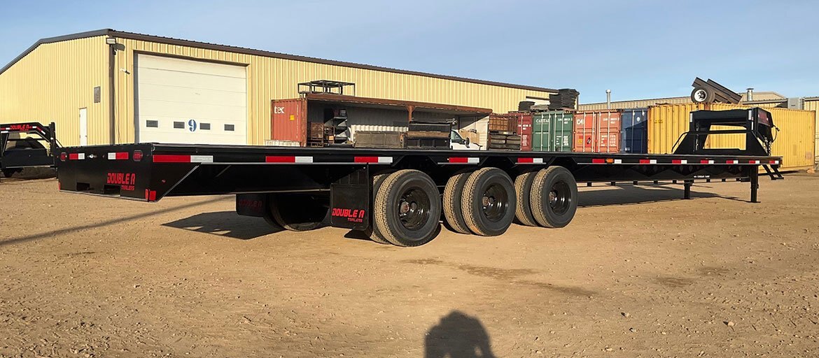 DOUBLE A TRAILERS GHB308 Gooseneck Highboy Trailer | GHB308 | Ontario ...