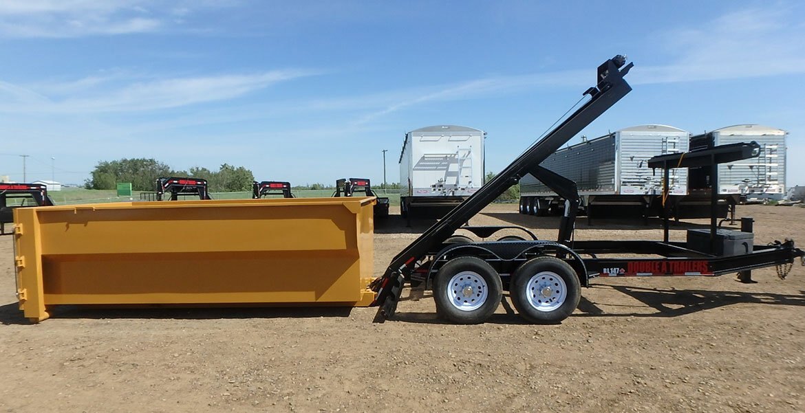 DOUBLE A TRAILERS RO147 Roll Off Trailer | RO147 | Ontario Trailers for ...