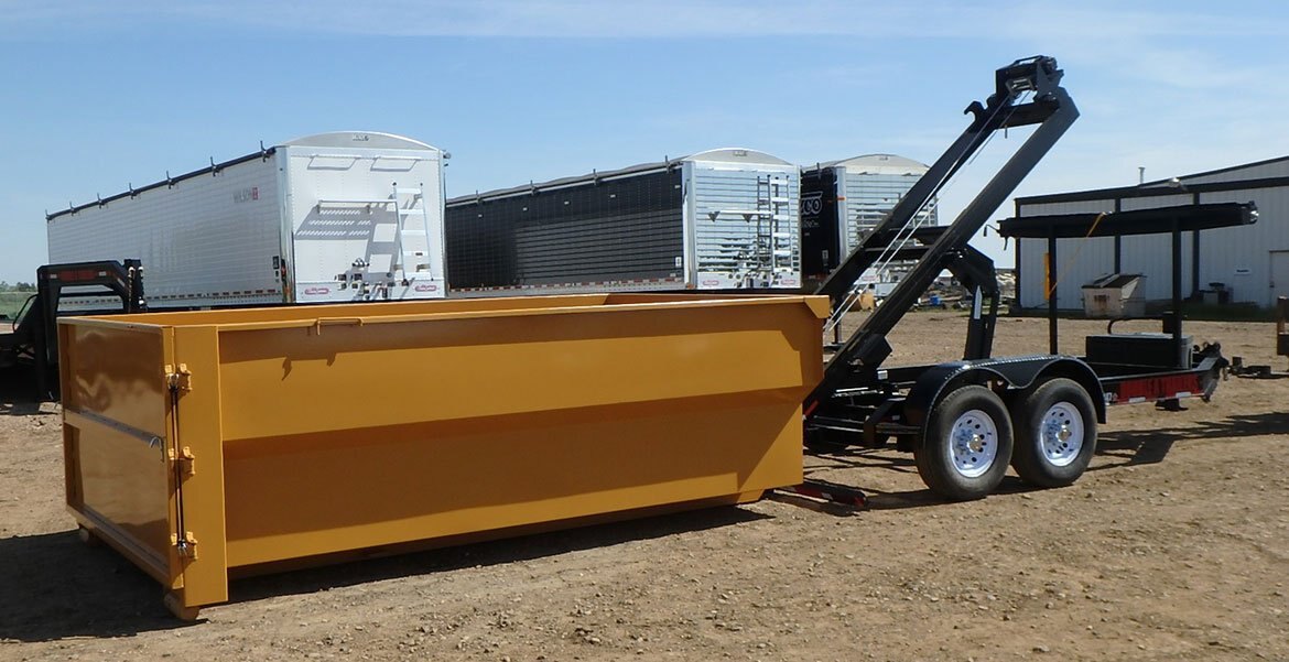 DOUBLE A TRAILERS RO147 Roll Off Trailer | RO147 | Ontario Trailers for ...