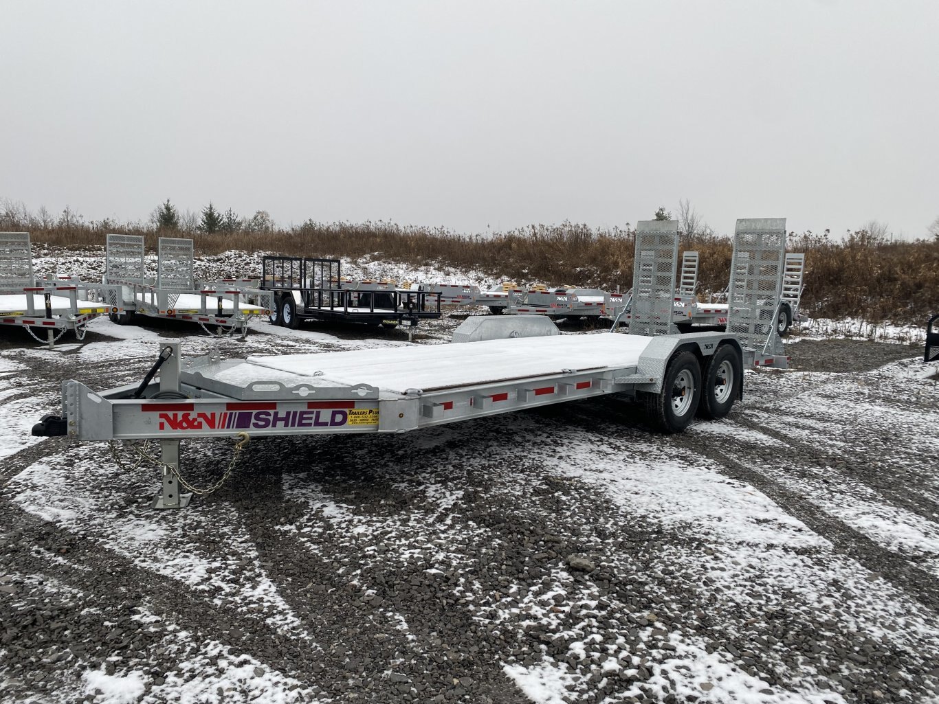 N&N 20\' Equipment Trailer | SHIELD20G15K | Ontario Trailers for Sale ...