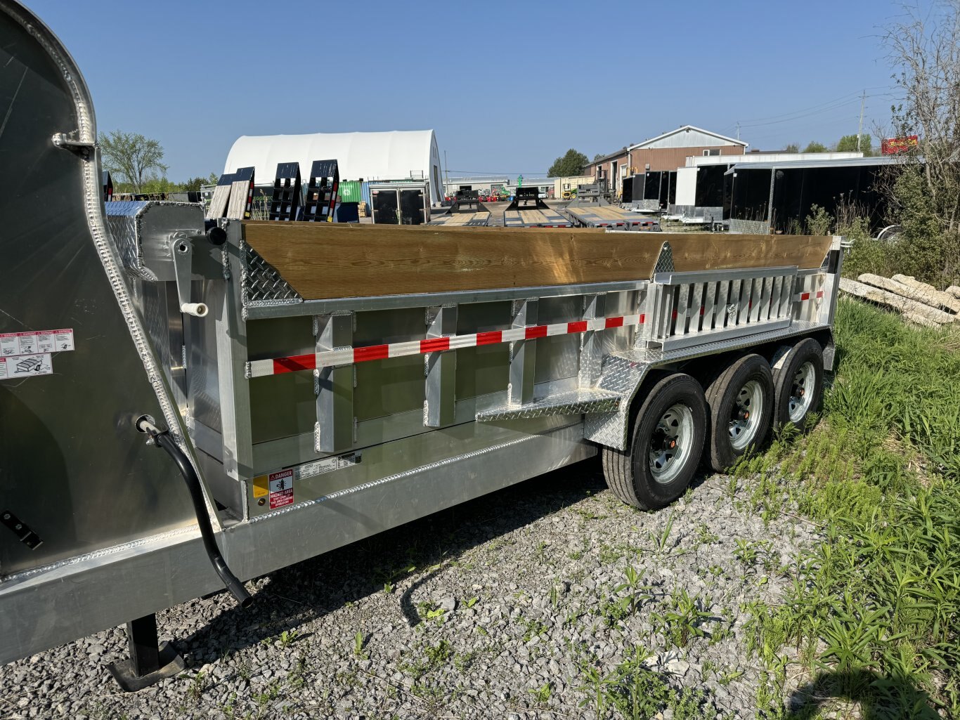 Aluminum Dump Trailer Manufacturers N&N Hydraulic HD Dump Series Hot