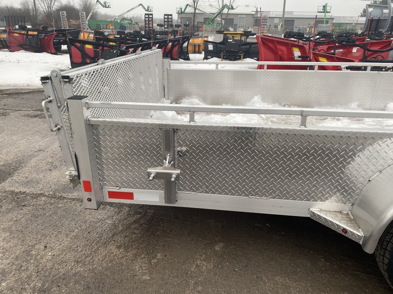 ENBECK 18\' DOUBLE SIDE LOAD TRAILER | SATT718TDSLB | Ontario Trailers ...