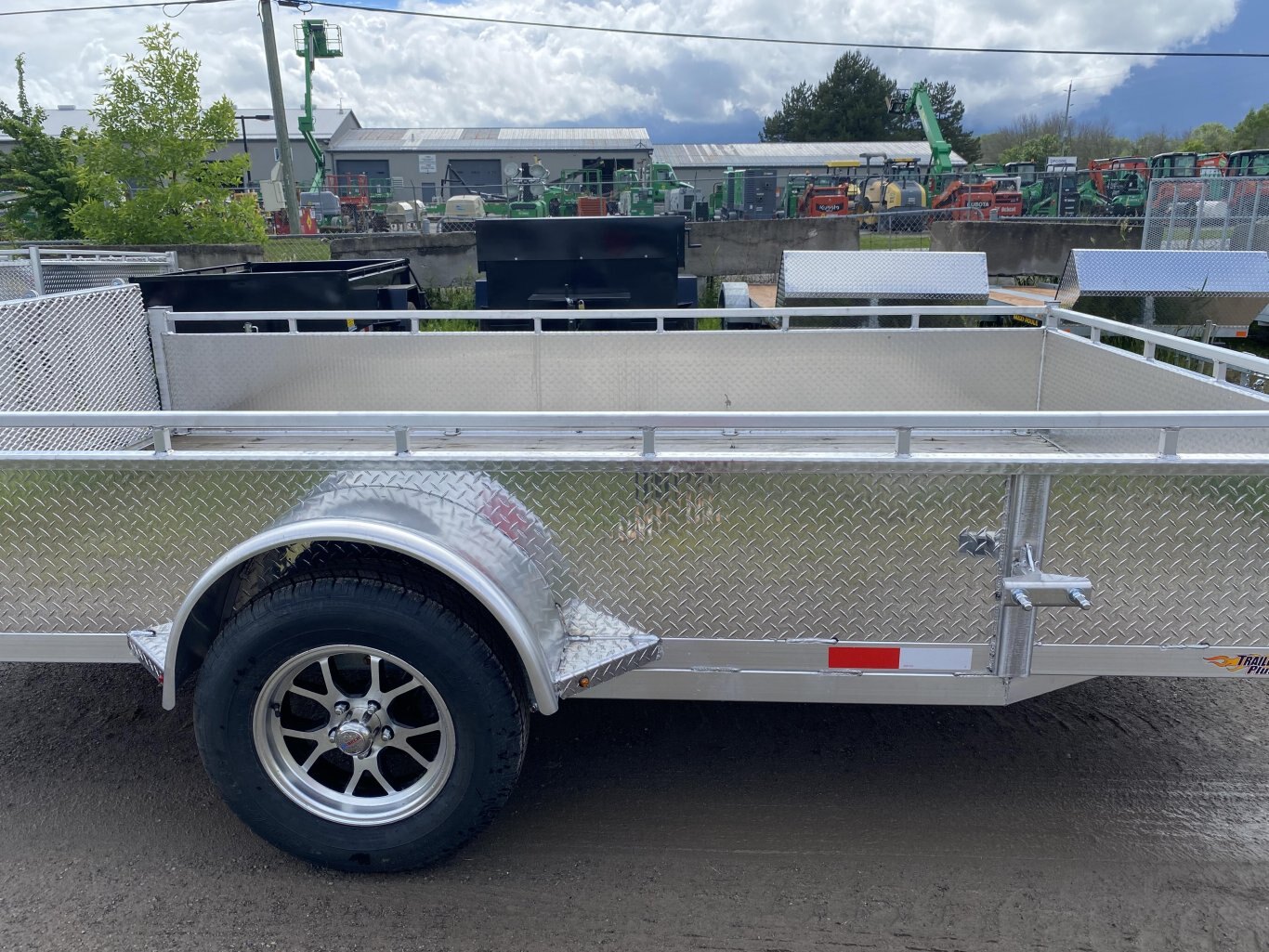 ENBECK 12\' S/A UTILITY TRAILER | SAS712B | Ontario Trailers for Sale ...