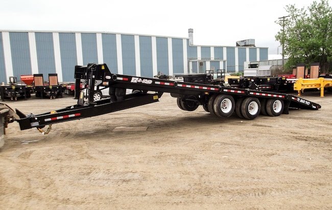 BWS 30 Ton 24+6\' Tilting Equipment Float | 30ANR | Ontario Trailers ...