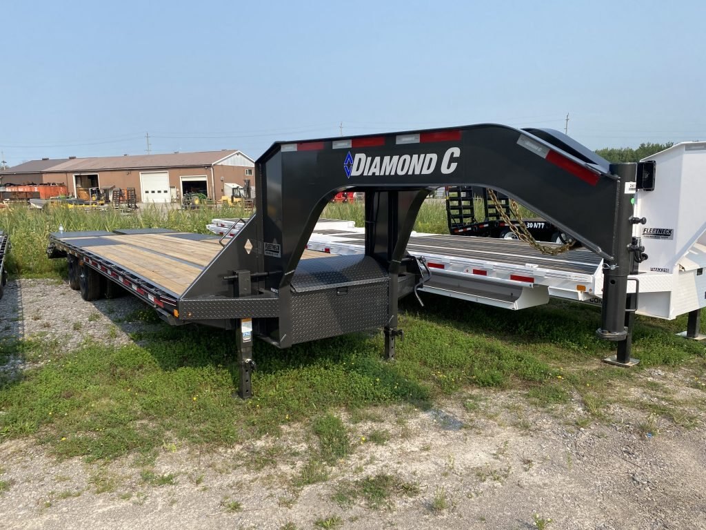 Diamond C 30\' Gooseneck with 2 -12k Axles | FMAX212MR | Ontario ...