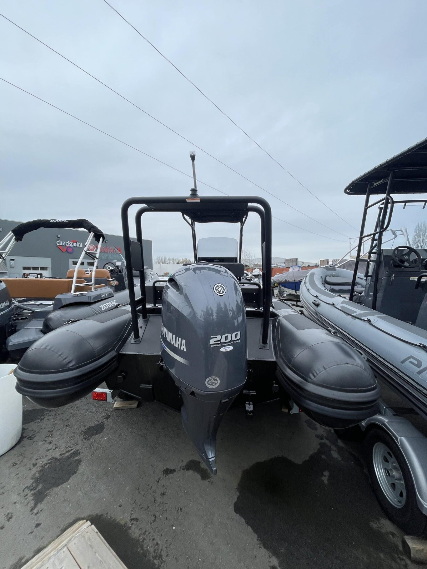 2023 Highfield Patrol 660 W/ Yamaha F200XB | Home | GA Checkpoint ...