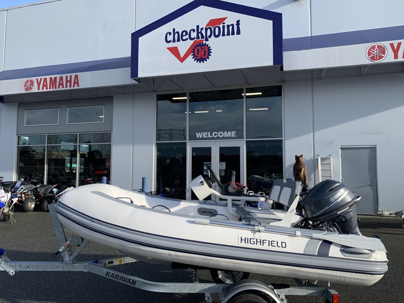 Highfield CL310 PVC with FCT and Yamaha F20SWPB | Home | GA Checkpoint ...