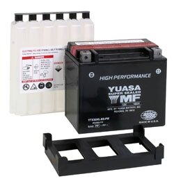 Yuasa Battery Maintenance Free AGM High Performance YTX20HL-BS-PW ...