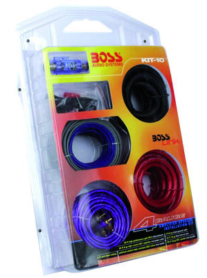 BOSS AUDIO 4 Gauge Amplifier Installation Kit | 731616 | Terrys Cycle ...