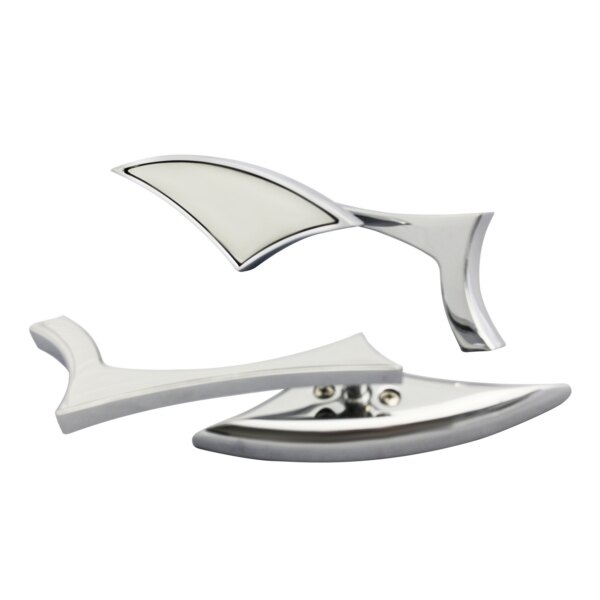 CIPA Modern Line Mirror Bolt on Chrome