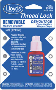 REMOVABLE MEDIUM STRENGTH THREAD LOCK (LLOYDS) | 583-90006 | Gibbons ...