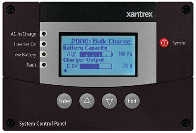 SCP - SYSTEM CONTROL PANEL (XANTREX) | 262-8090921 | Home | Proctor ...